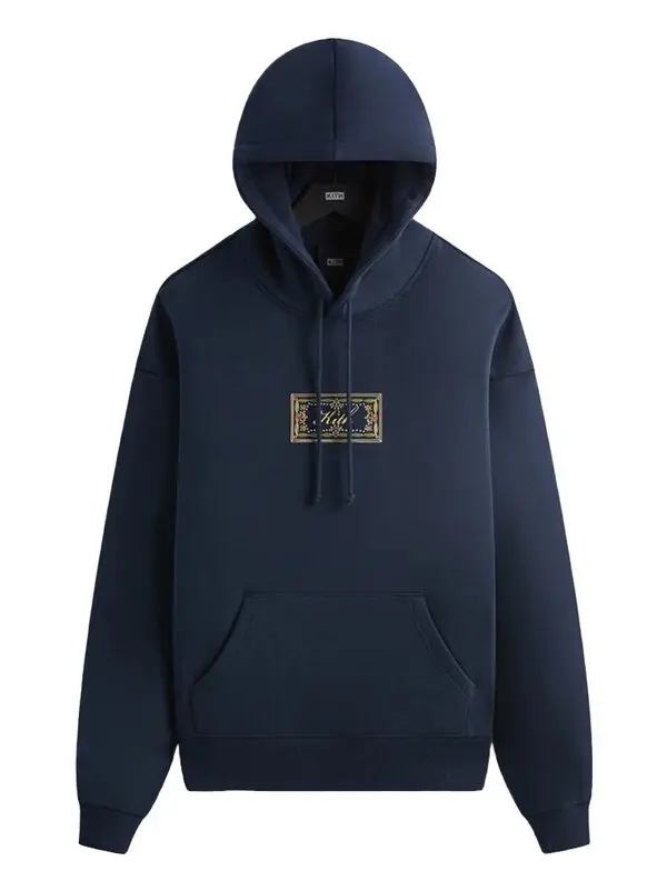Kith Ornamental Script Nelson Hoodie - Nocturnal