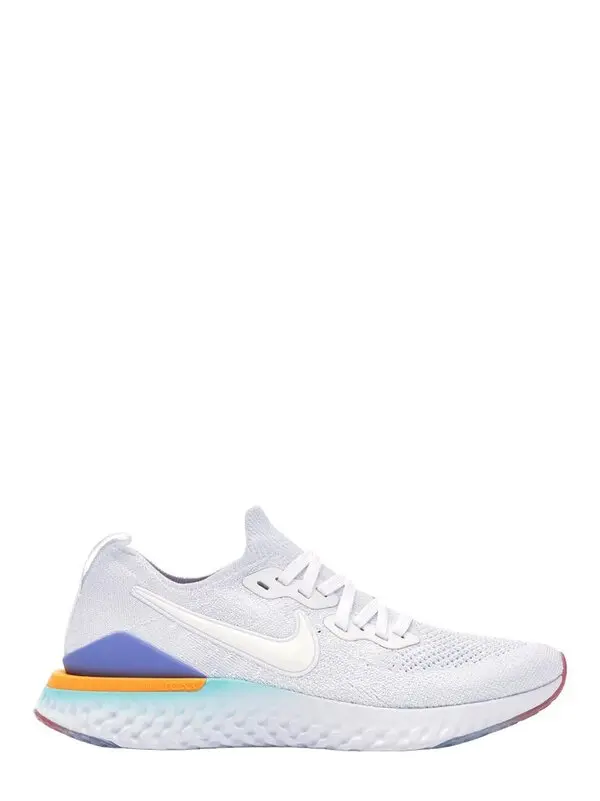 Nike Epic React Flyknit 2 Sneakers - White/hyper Jade