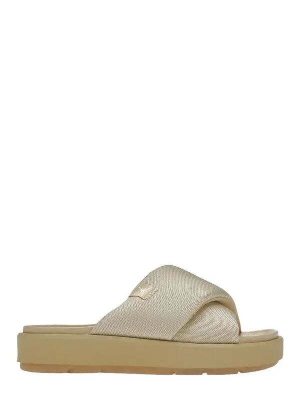 JORDAN Sophia Slide - Sesame/white