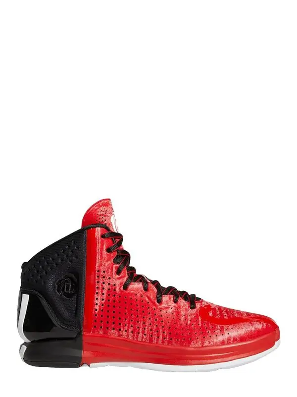 Adidas D Rose 4 Restomod Brendain High-top Sneaker - Red/black