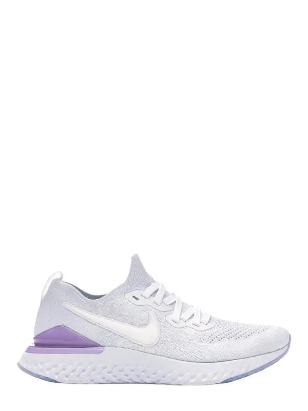 Nike Epic React Flyknit 2 Sneakers - White/pink Foam