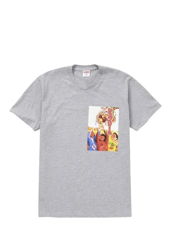 Supreme Sekintani La Norihiro Tee Shirt - Heather Grey