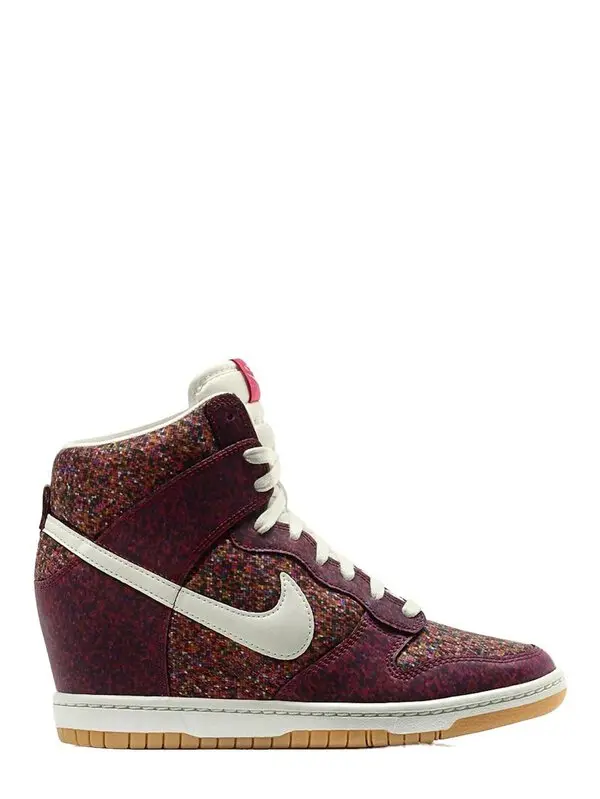 Nike Dunk Sky Hi Liberty Of London Sneakers - Pink Force/sail Gum Yellow