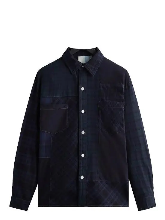 Kith Patchwork Berkeley Buttondown Shirt - Nocturnal