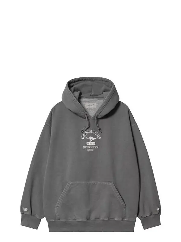 NEW BALANCE X Carhartt Wip Hooded Sweatshirt - Magnet