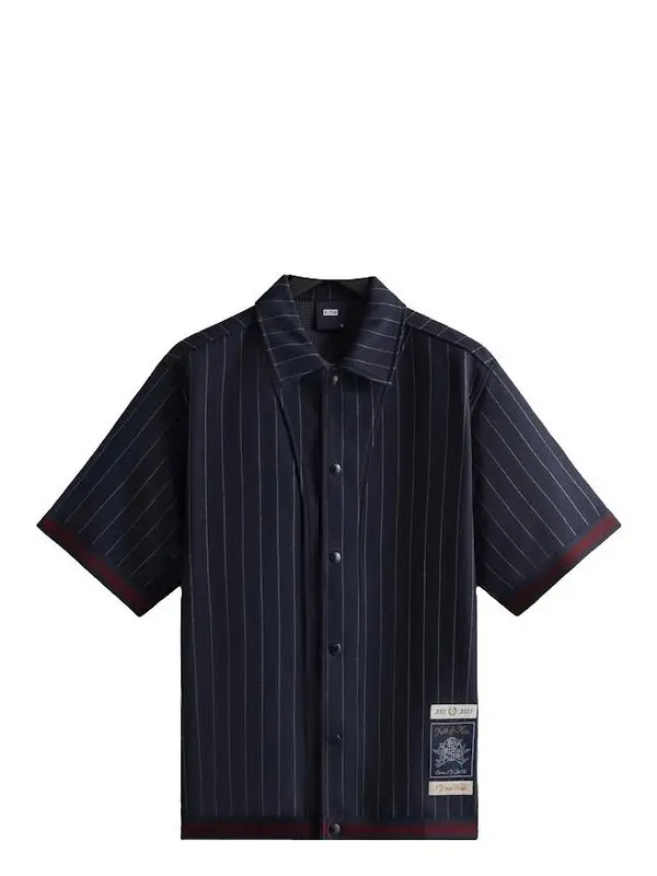 Kith Pinstripe Woodpoint Shooting Shirt - Nocturnal