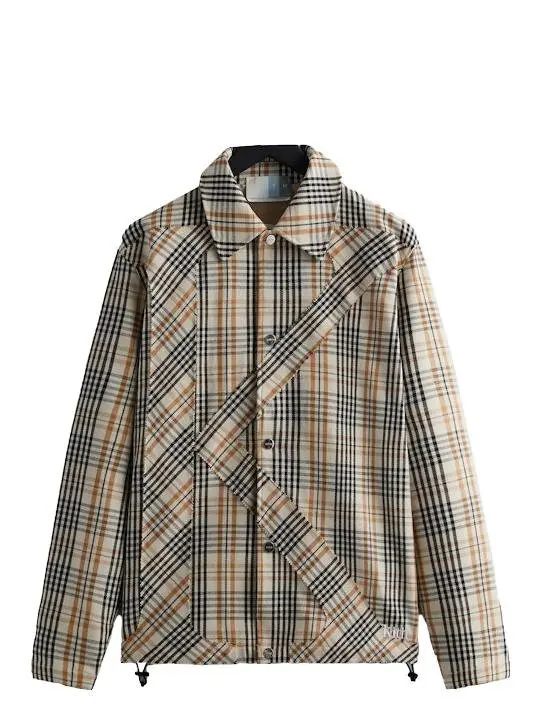 Kith Plaid Initial K Jacket - Muslin