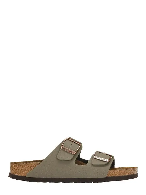 BIRKENSTOCK Arizona Birkibuc Sandals - Stone