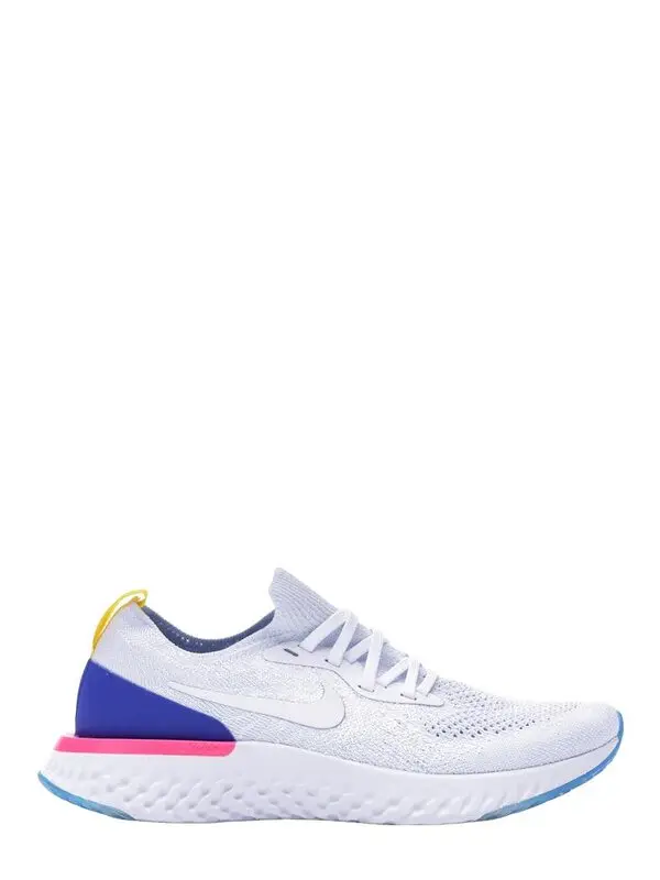 Nike Epic React Flyknit Sneakers - White/racer Blue