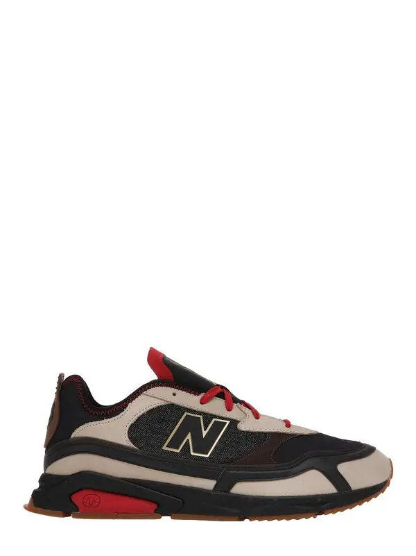NEW BALANCE X Racer Shoe Palace Yotr Sneakers - Black/tan/red