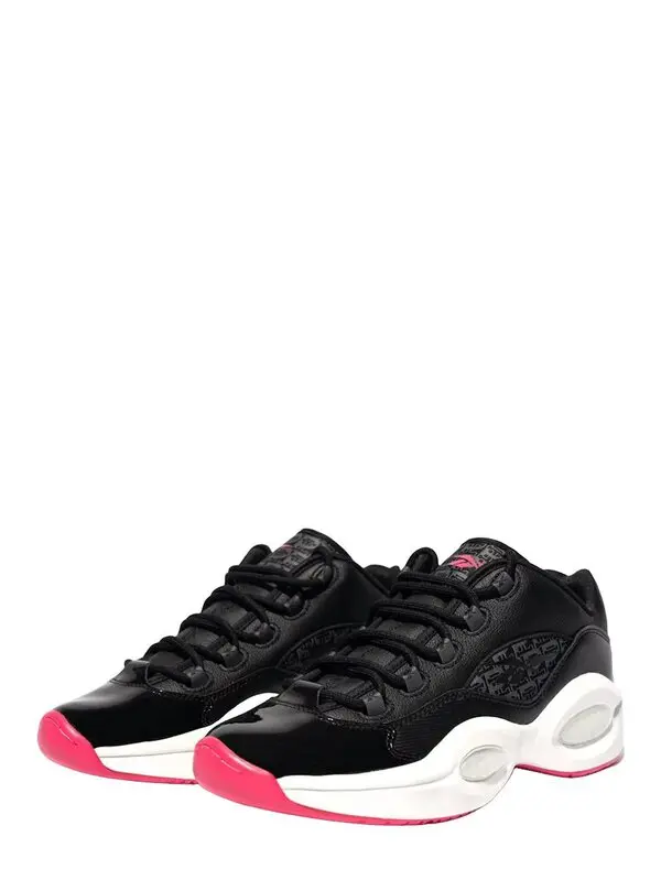REEBOK Question Low Phantaci Obscure Luxury Sneakers - Core Black/pursuit Pink/footwear White