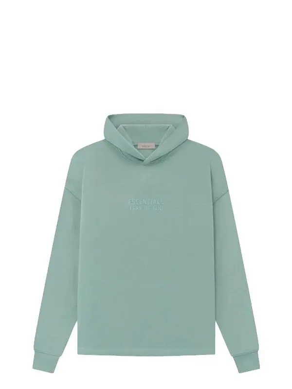 Fear Of God Essentials Relaxed Fit Hoodie - Sycamore