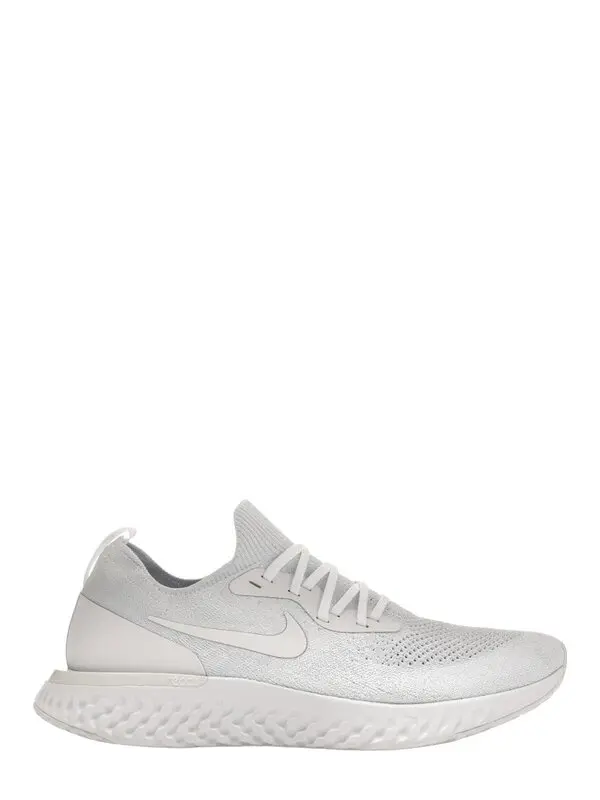 Nike Epic React Flyknit Sneakers - True White/pure Platinum