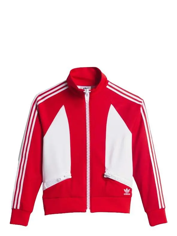 Adidas X Jeremy Scott Big Zipper Jacket - Vivid Red