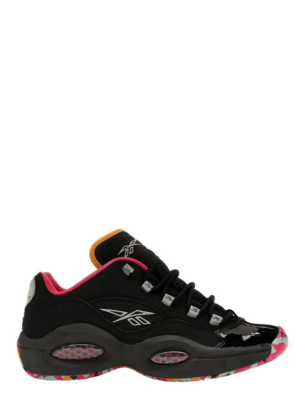 REEBOK Question Low Alive With Sneakers - Black/pursuit Pink/pixel Mint