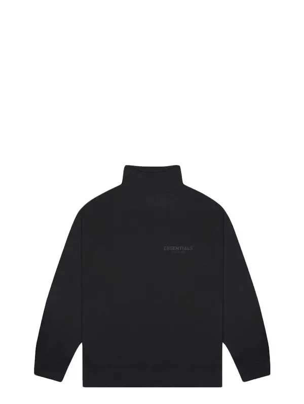 Fear Of God Essentials Pullover Mockneck Sweatshirt - Dark Slate/stretch Limo/black