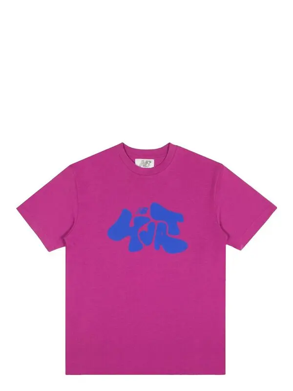 NEW BALANCE X Salehe Yurt Logo T-shirt - Plum