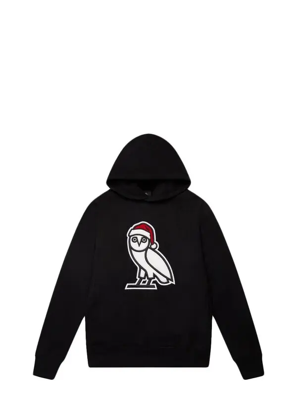 OVO Holiday Owl Hoodie - Black