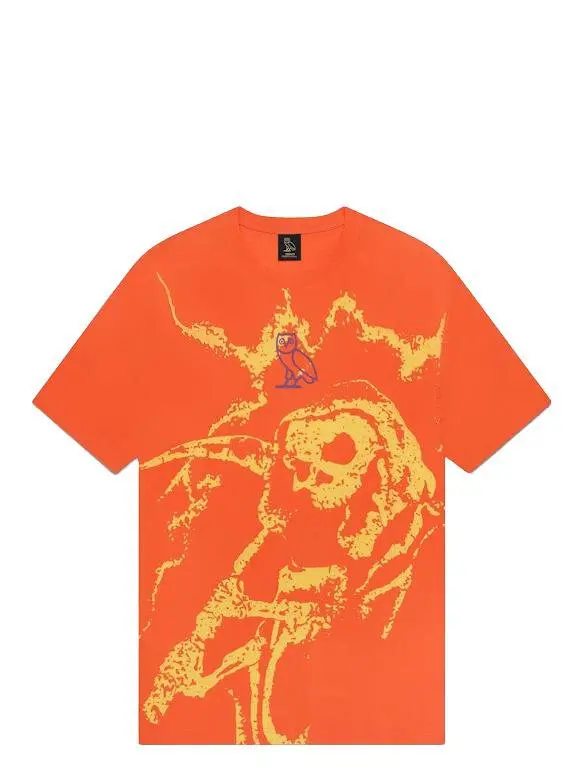OVO Grim Reaper T-shirt - Orange