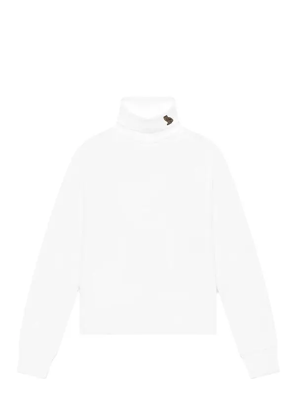 OVO Logo Turtleneck - White