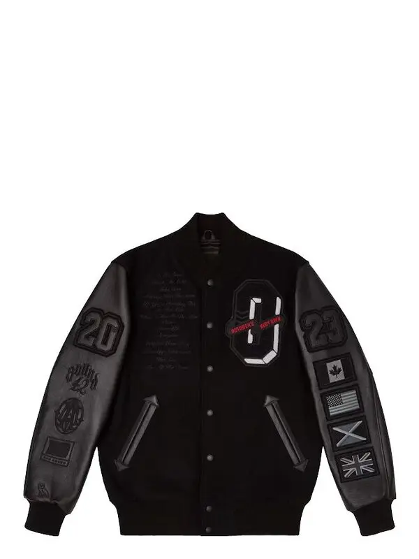 OVO Varsity Jacket - Black