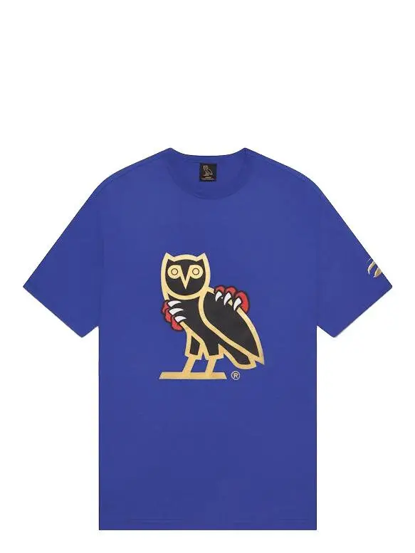 OVO Jurassic Park Og Owl T-shirt - Raptors Purple