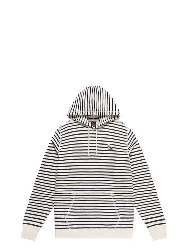 OVO Striped Hoodie - Navy Blue