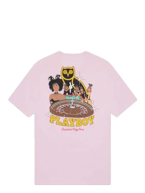 OVO Playboy Roulette T-shirt - Pink