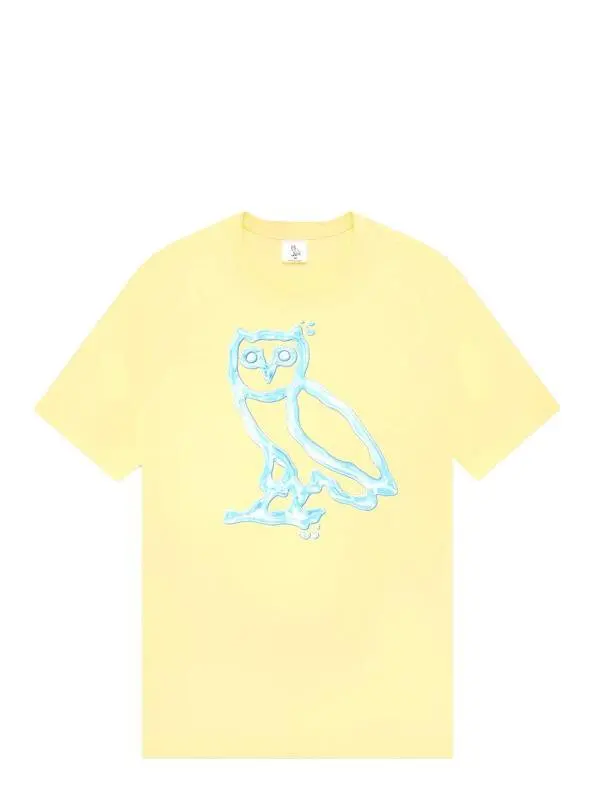OVO Liquid Owl T-shirt - Cream
