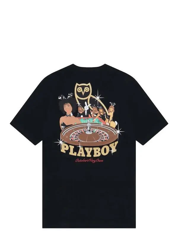OVO Playboy Roulette T-shirt - Black