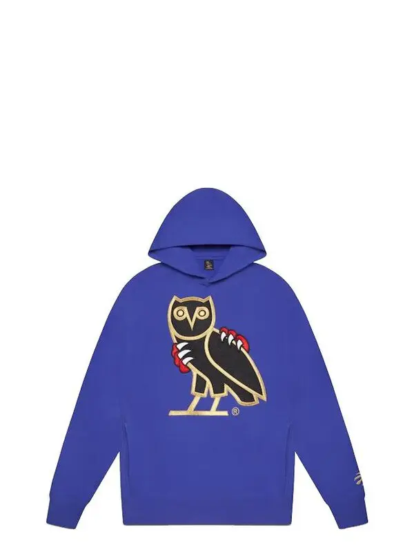 OVO Jurassic Park Og Owl Hoodie - Raptors Purple
