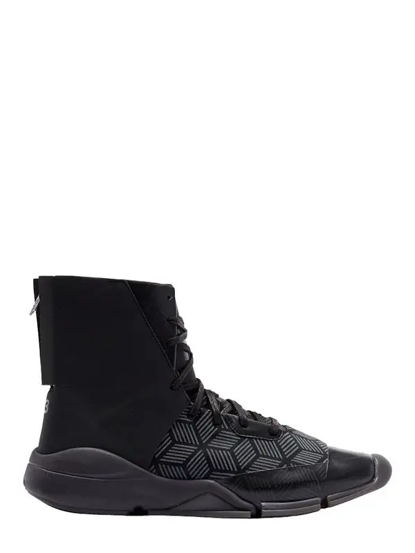 Adidas Y3 Future Zip High Sneakers - Core Black/utility Black