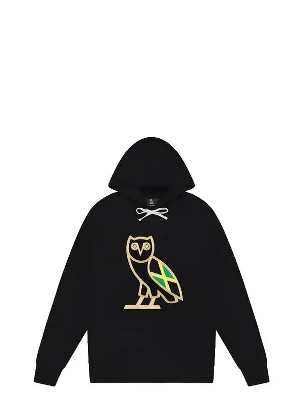 OVO Jamaica Og Owl Hoodie - Black