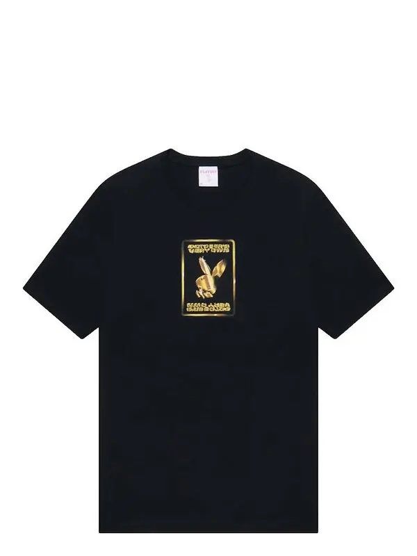 OVO Playboy Gold Owl T-shirt - Black