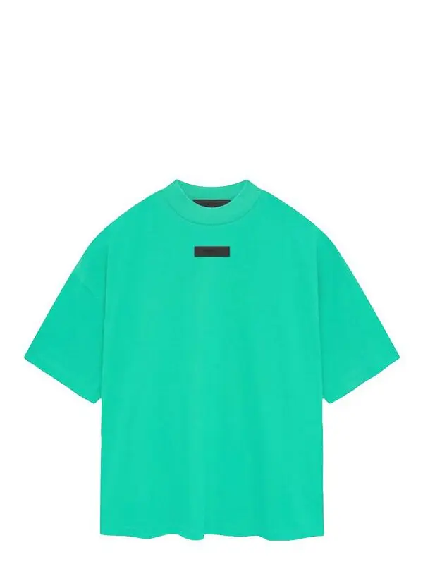 Fear Of God Essentials Short Sleeve Tee Shirt - Mint Leaf