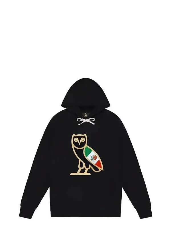 OVO Mexico Og Owl Hoodie - Black