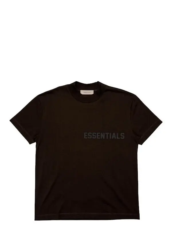 Fear Of God Eshort Sleeveentials Short Sleeve Tee Shirt - Off Black