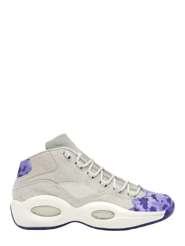 REEBOK Question Mid Cam'ron Sneakers - Chalk/lush Orchid/purple