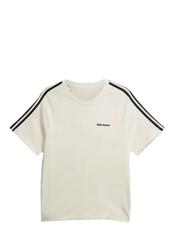 Adidas X Wales Bonner Statement Graphic Tee Shirt - Chalk White