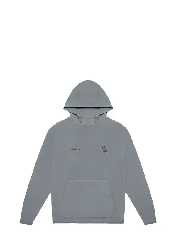 OVO Polartec Thermal Pro Microfleece Hoodie - Light Grey