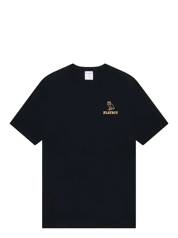 OVO Playboy Classic Logo T-shirt - Black
