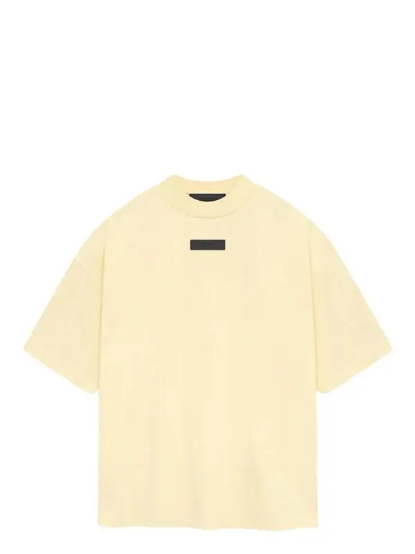 Fear Of God Essentials Short Sleeve Tee Shirt - Garden Yellow