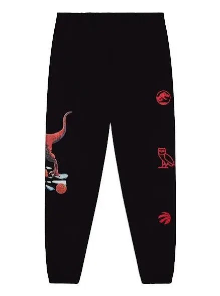 OVO Jurassic Park Raptor Sweatpant - Black