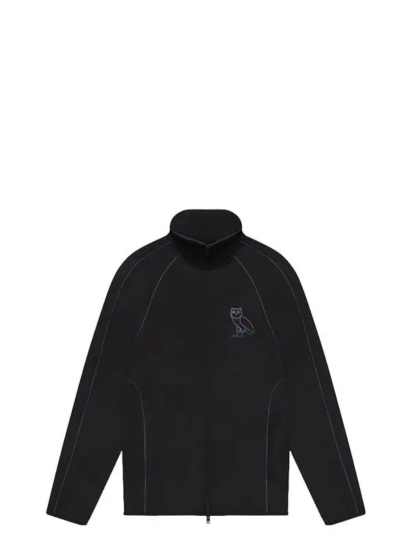 OVO Reflective Piping Jacket - Black