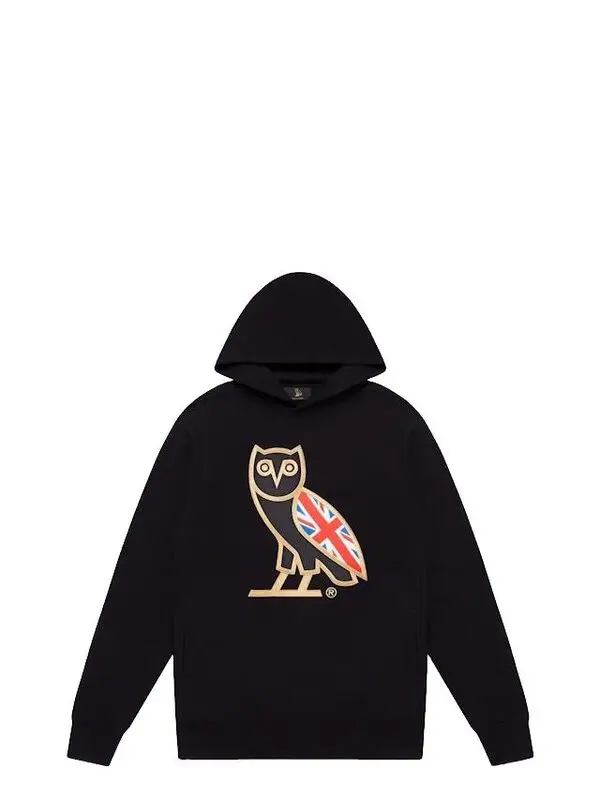 OVO Og Owl Uk Hooded Sweatshirt - Black
