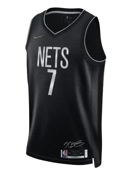 Nike Nba Brooklyn Nets Kevin Durant Jersey - Black