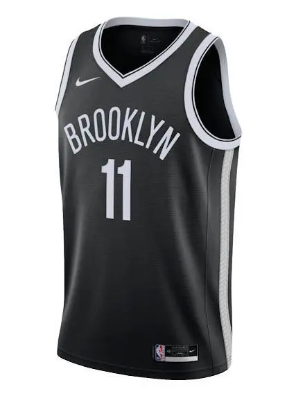 Nike Nba Brooklyn Nets 2020 Kyrie Irving Icon Edition Swingman Jersey - Black