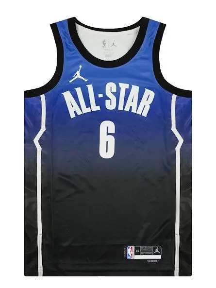 Nike Nba All-star Lebron James 2023 Drifit Jersey - Cloud Blue/black