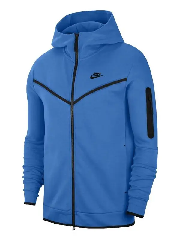Nike Sportswear Tech Fleece Fullzip Hoodie - Blue