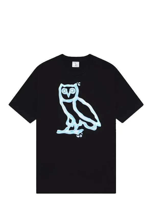 OVO Liquid Owl T-shirt - Black